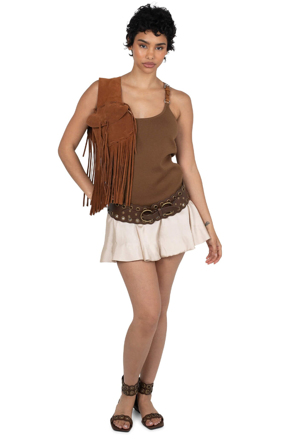 BURRO Jeffrey Campbell Fringe Bag