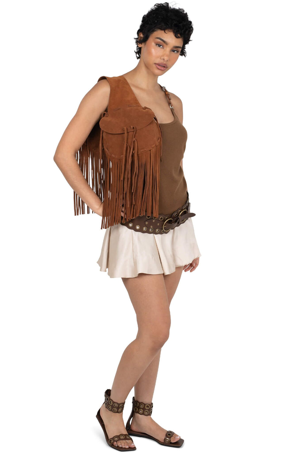 BURRO Jeffrey Campbell Fringe Bag