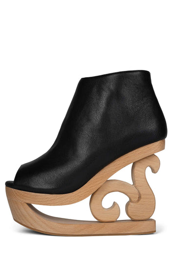 SKATE Jeffrey Campbell Wooden Wedge Platforms